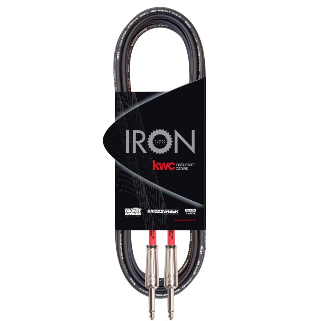 IRON CABLE DE INSTRUMENTOS STANDARD RECTO - KwCables - Instrument Cables